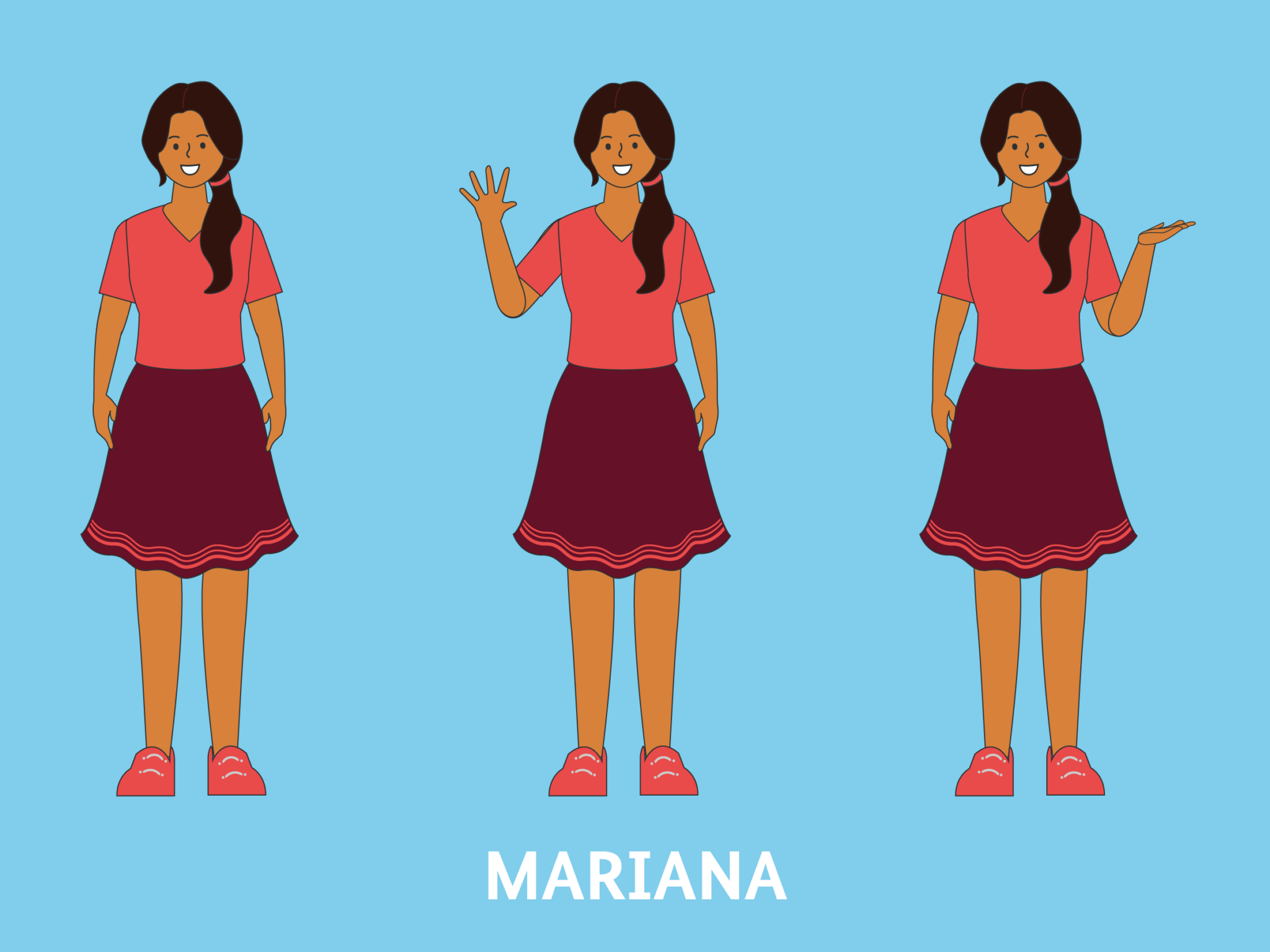 Diseño de Personajes CaPAZ – Patio Estudio Creativo